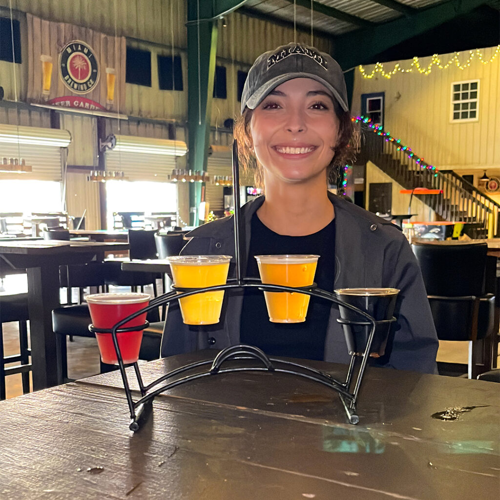 Craft Beer Flights | Sip and Savor Variety Beer Flights Miami Brewing ...