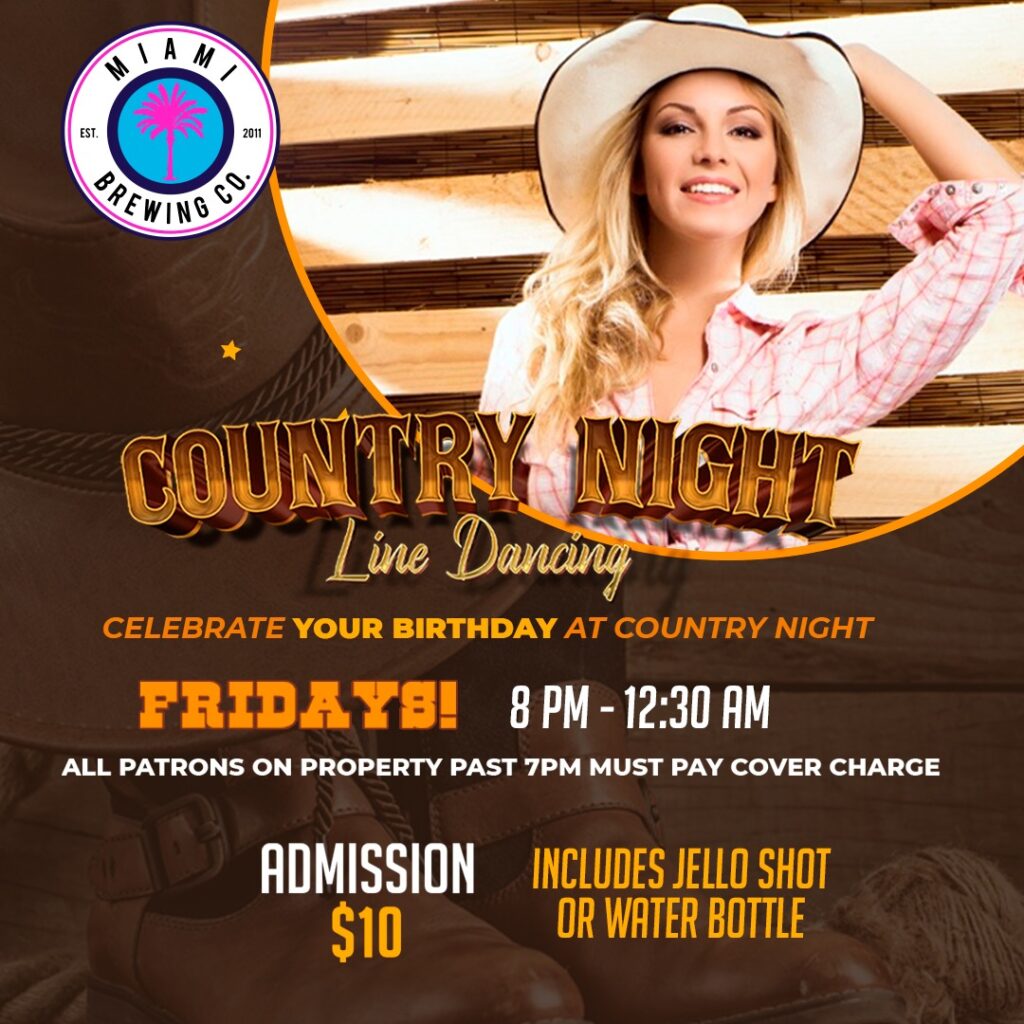 Country Line Dancing - Miami Brewing Company